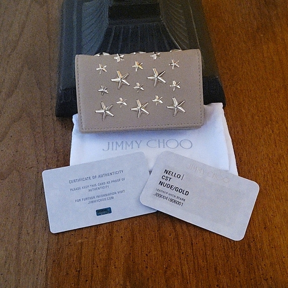 Jimmy Choo | Bags | Authentic Jimmy Choo Business Card Holder | Poshmark